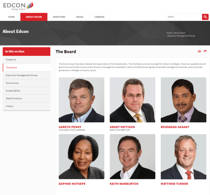 EDCON – ONAFHANKLIK